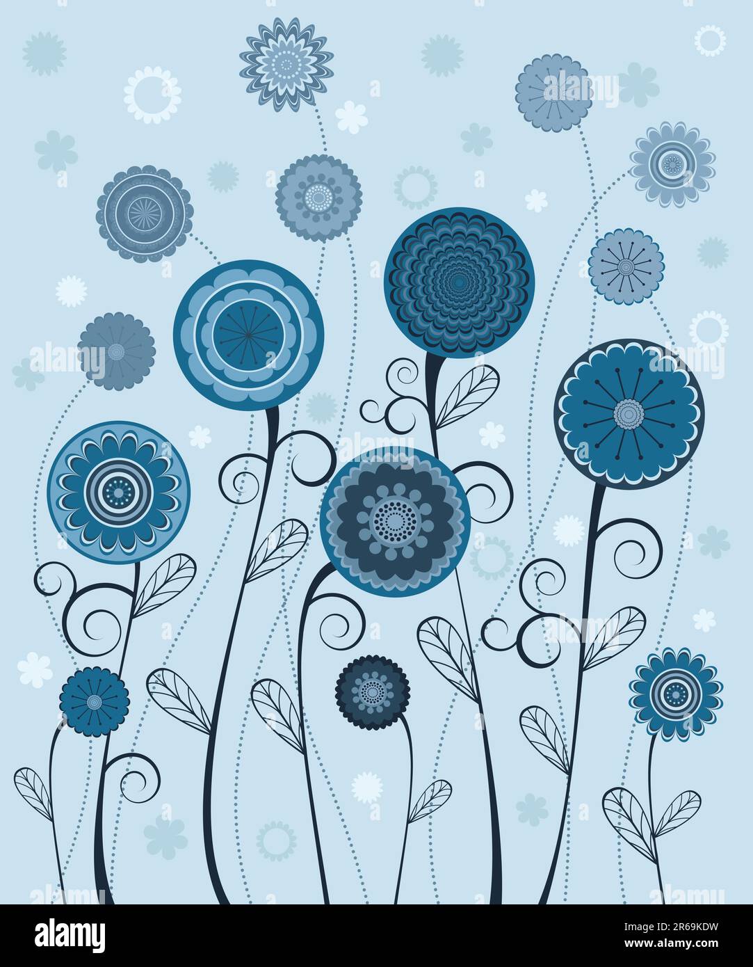 Simple floral element hi-res stock photography and images - Alamy