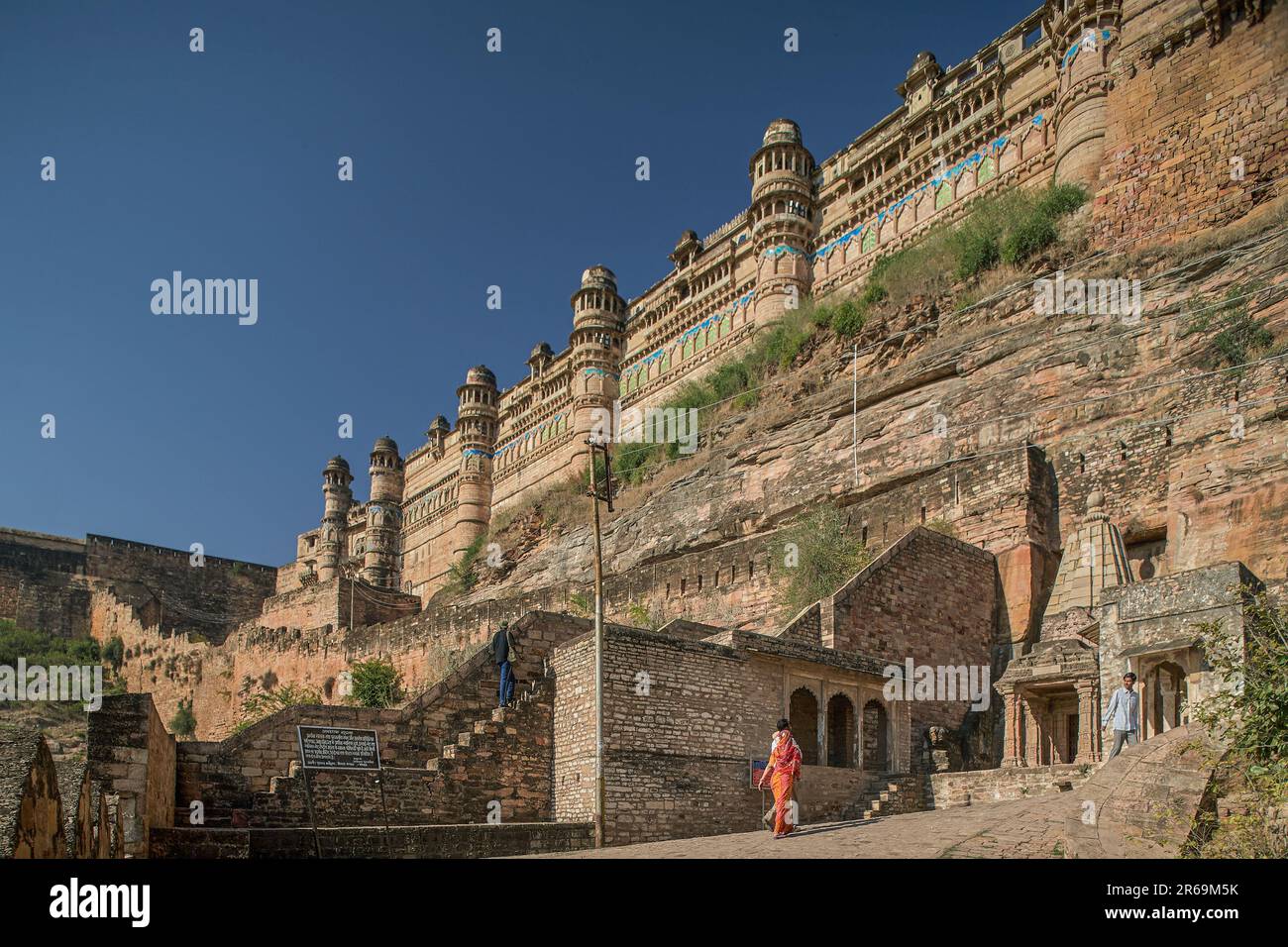 Gwalior fort hill hi-res stock photography and images - Alamy