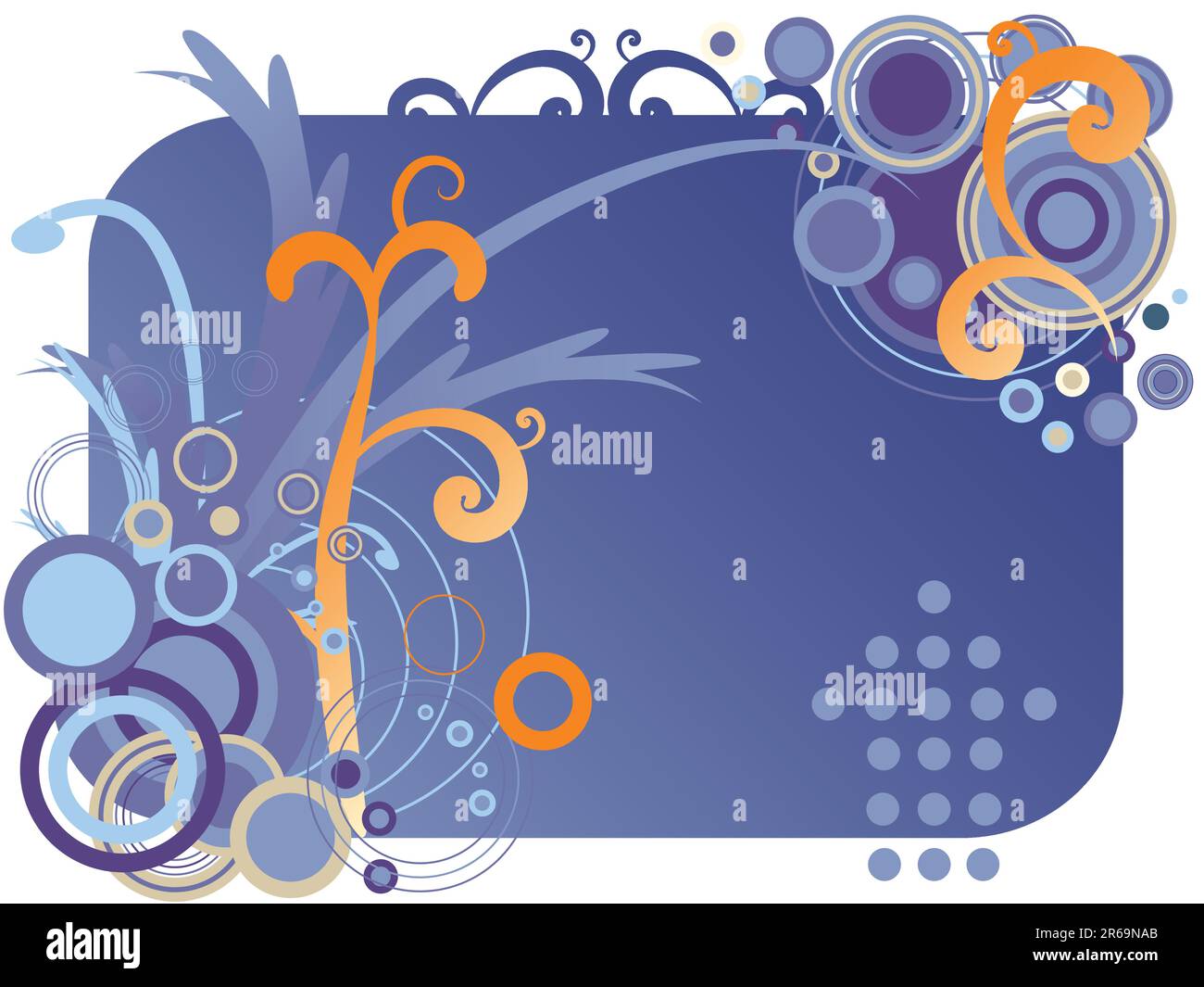 Floral vines pattern Cut Out Stock Images & Pictures - Alamy