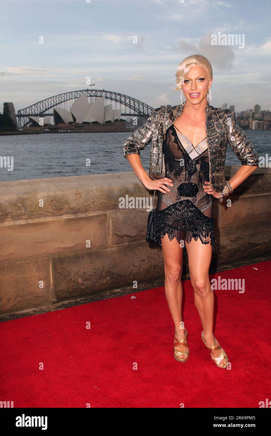 Courtney Act Sydney's annual Open-Air Cinema, beautifully situated on ...