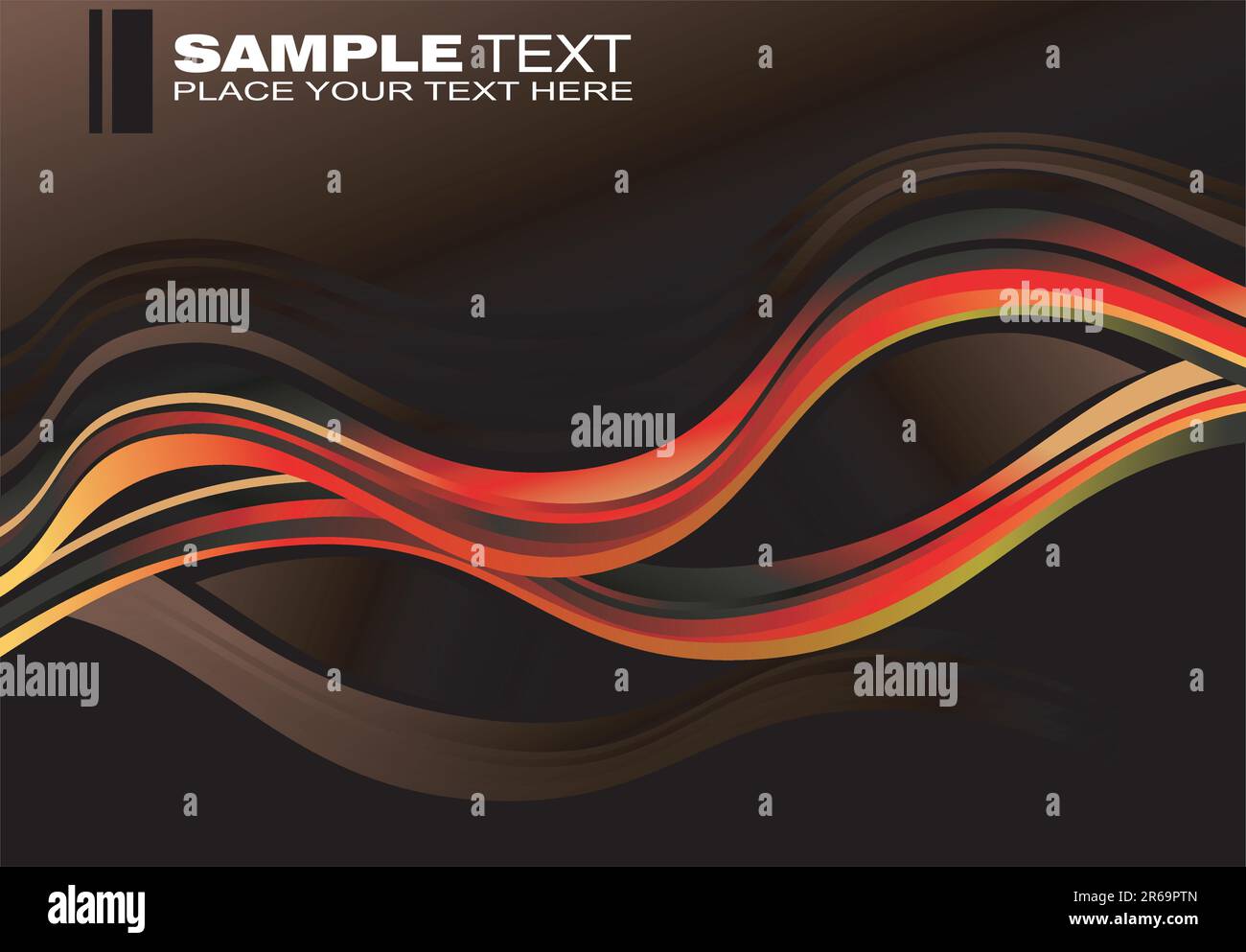 Virtual waves Stock Vector Images - Alamy