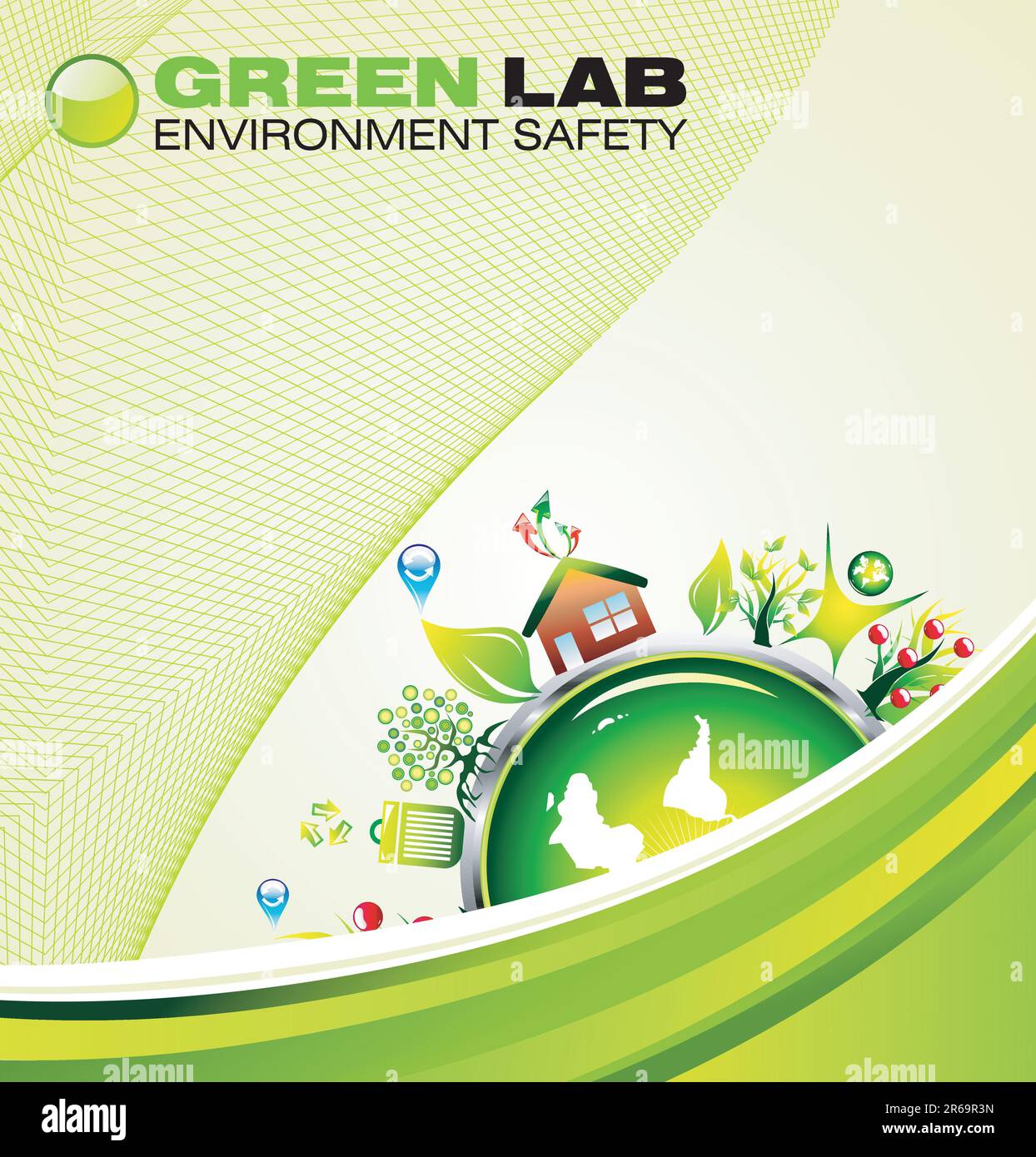 environment safety background template Stock Vector Image & Art - Alamy