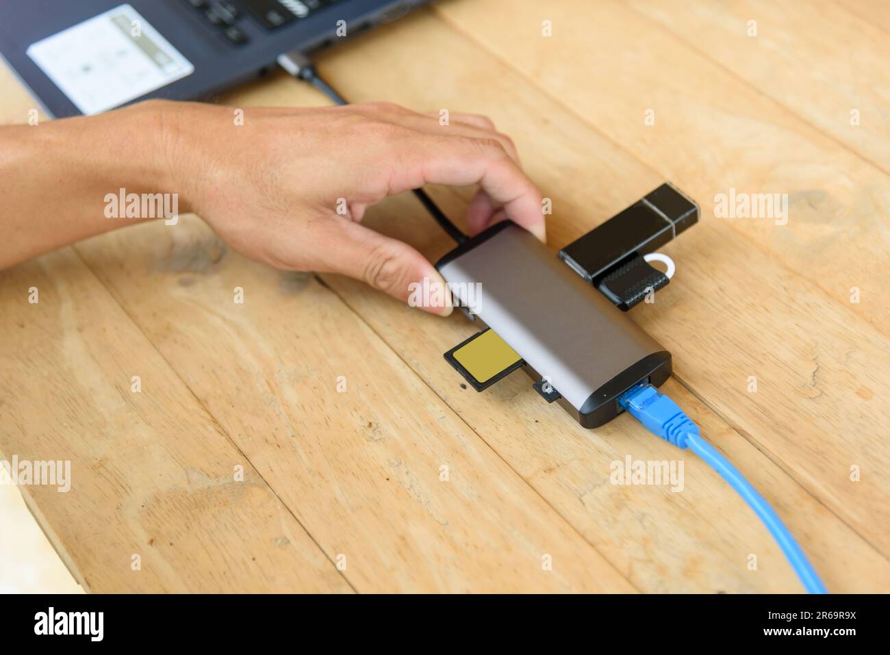 Usb type adapter hub hi-res stock photography and images - Alamy