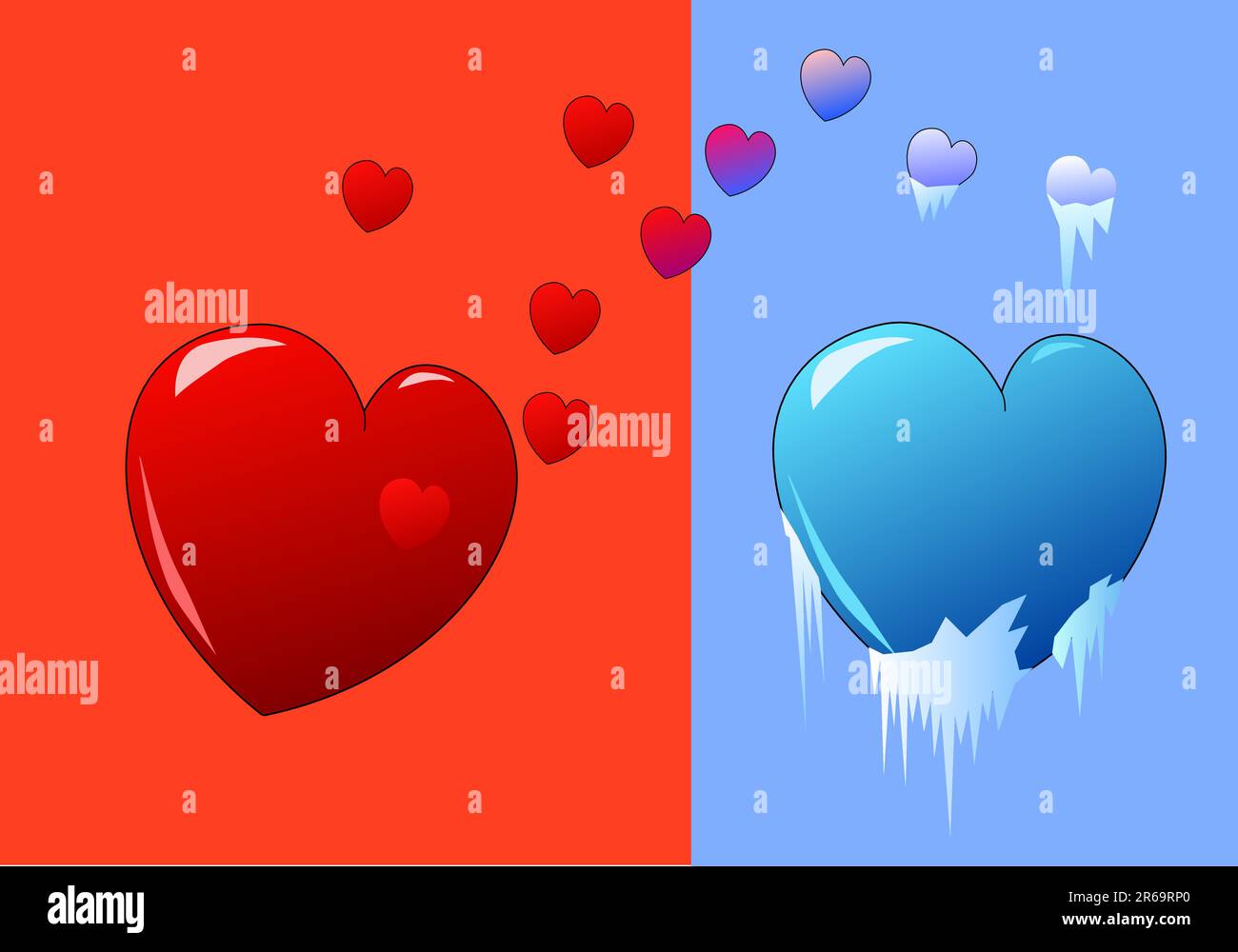Love cold Stock Vector Images - Alamy