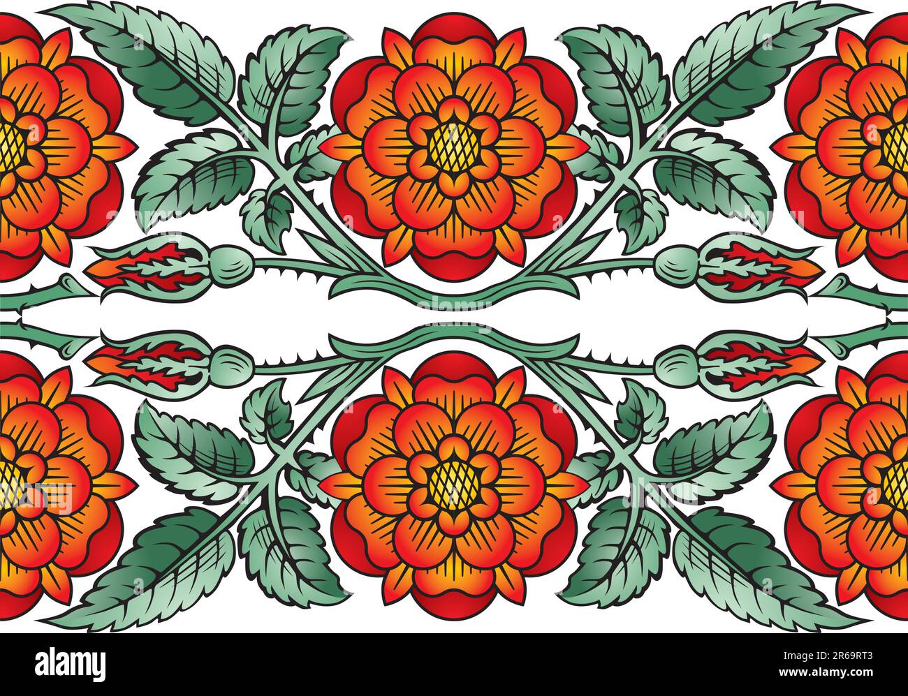 Floral Design elements vector Stock Vector Image & Art - Alamy