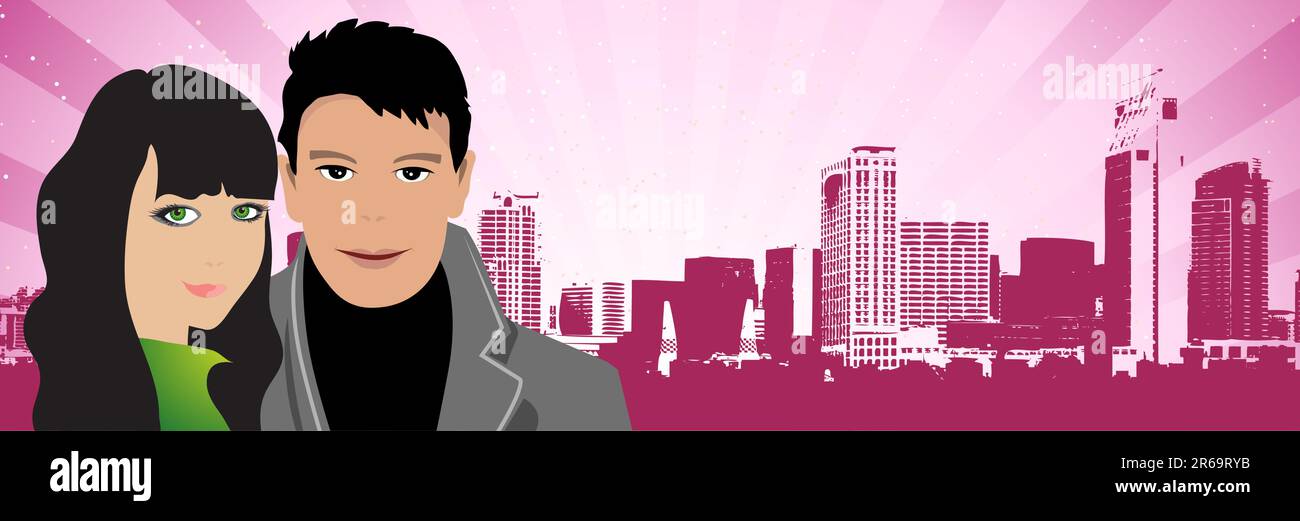 View female on background Stock Vector Images - Alamy