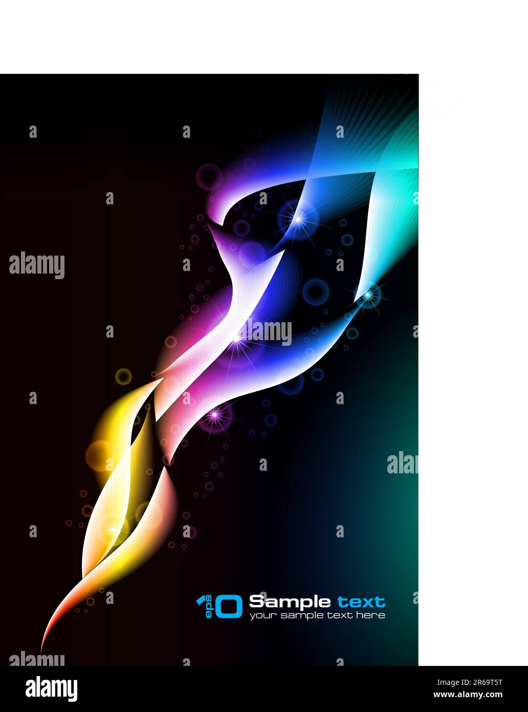 Abstract vector glowing background. For your design. Eps 10 Stock ...