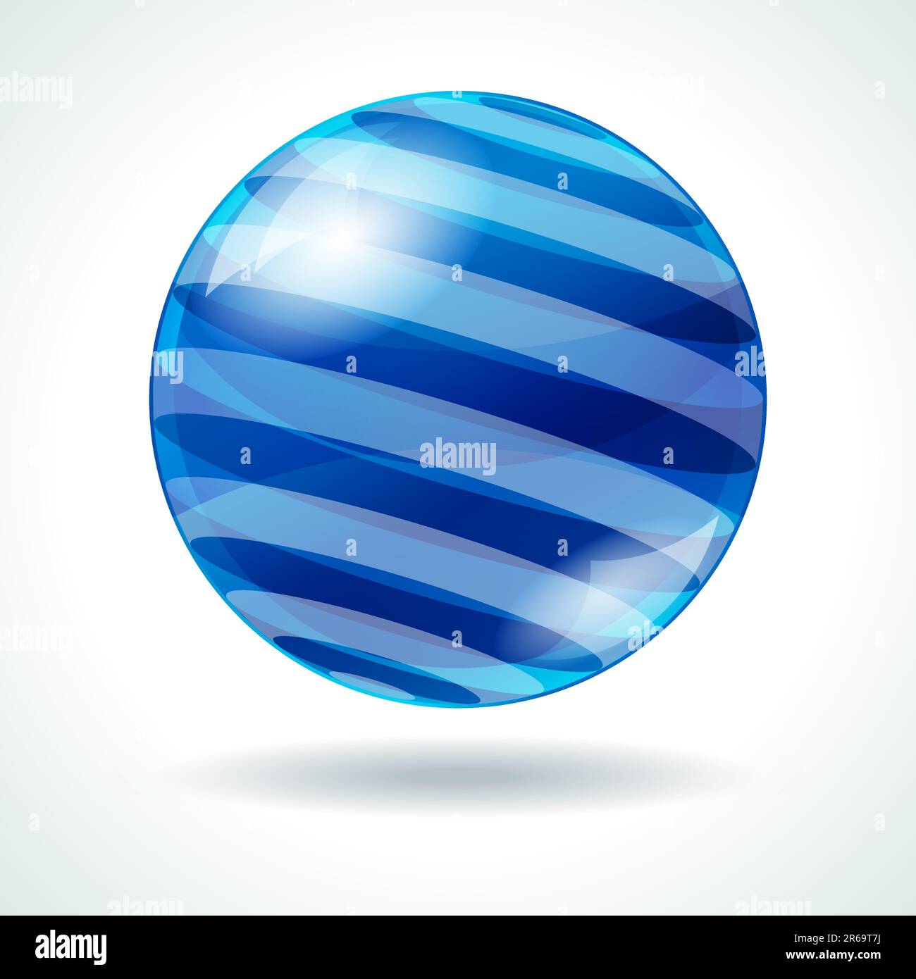 Abstract sphere with stripes Stock Vector Image & Art - Alamy