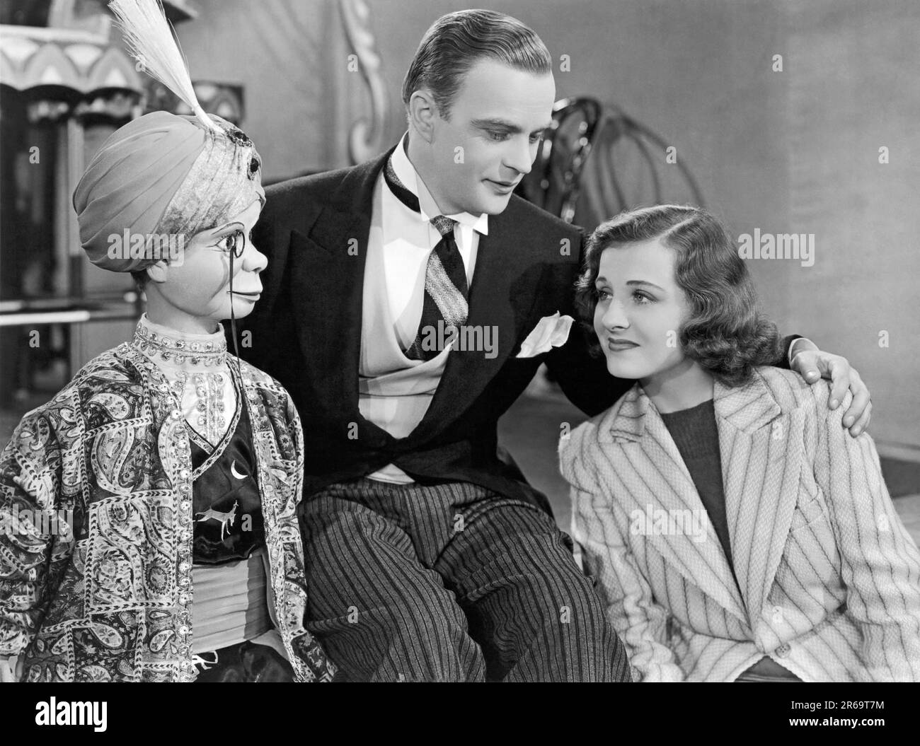 Hollywood, California: 1939. Edgar Bergen and Charlie McCarthy with ...