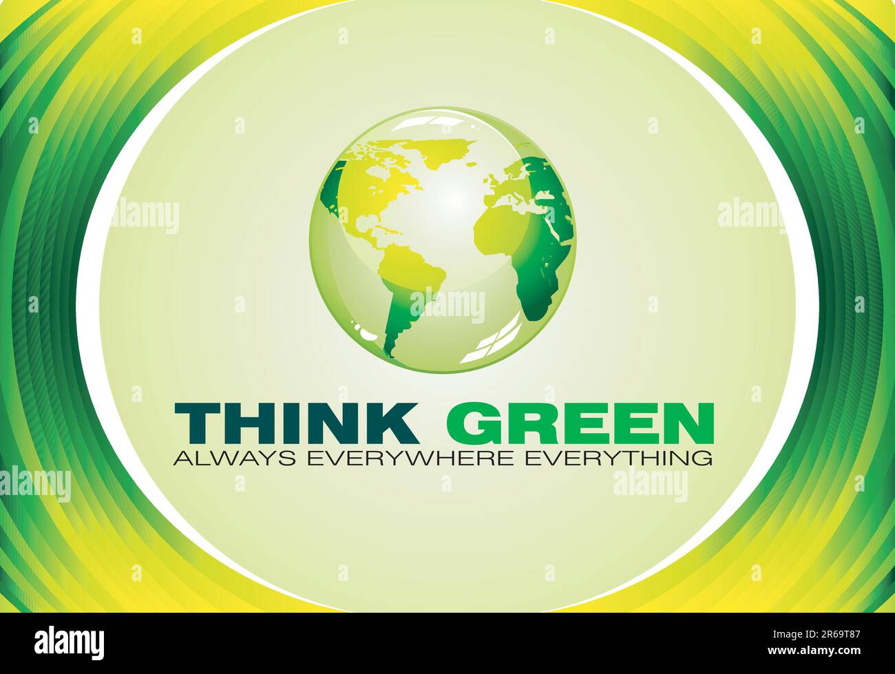 Green Globe for Ecology business background Stock Vector Image & Art ...