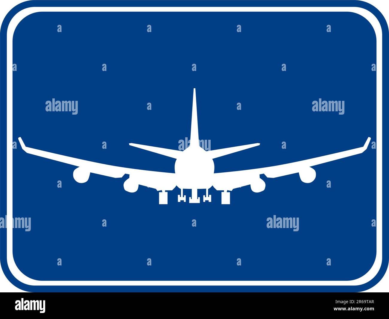 Person with a sign at the airport Stock Vector Images - Alamy