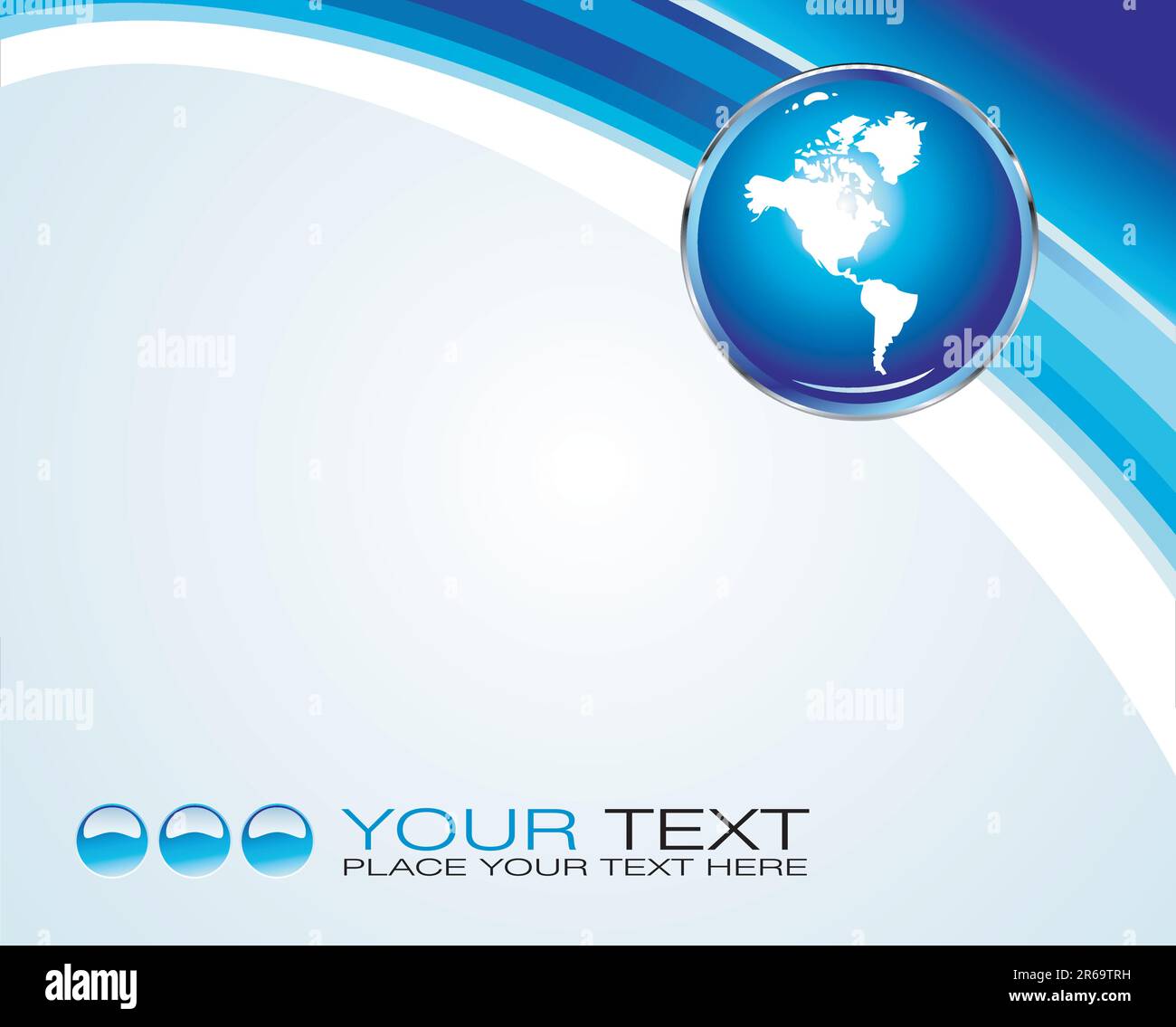 Business or corporate Card with concept waves graphics Stock Vector ...