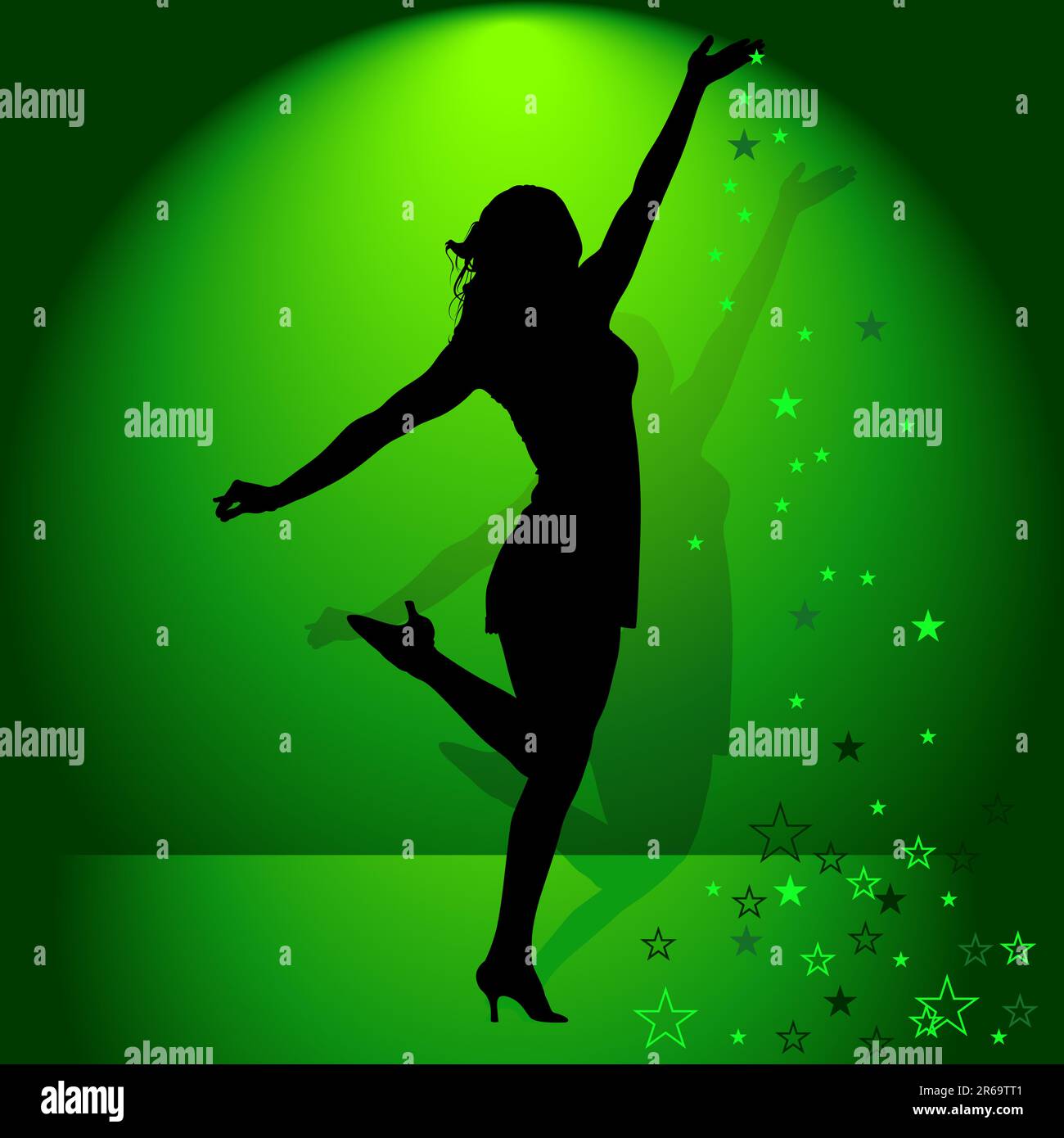 Gogo dancer Stock Vector Images - Alamy