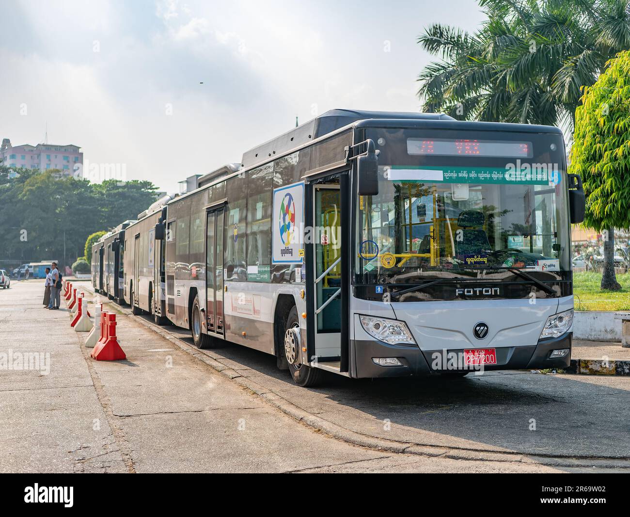 Public bus yangon hi-res stock photography and images - Alamy