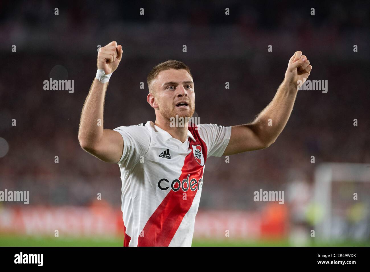 Buenos Aires, Argentina. 07th June, 2023. Lucas Beltran of River Plate ...
