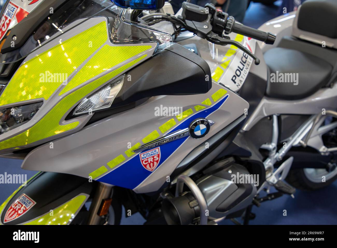 Bordeaux , Aquitaine France - 05 29 2023 : Police nationale crs ...