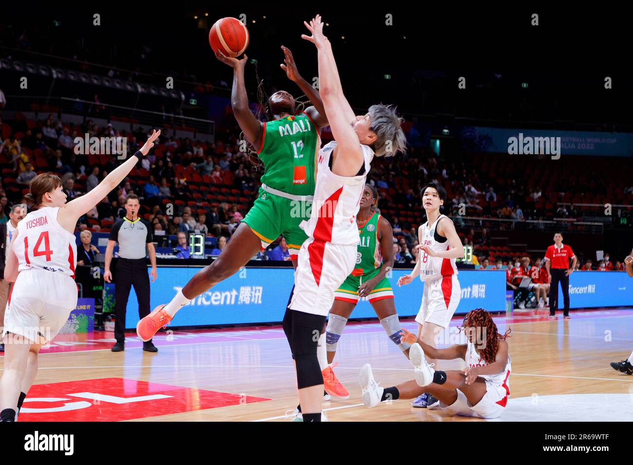 Sydney, Australia, 22 September, 2022. Alima Dembele of Mali shoots ...