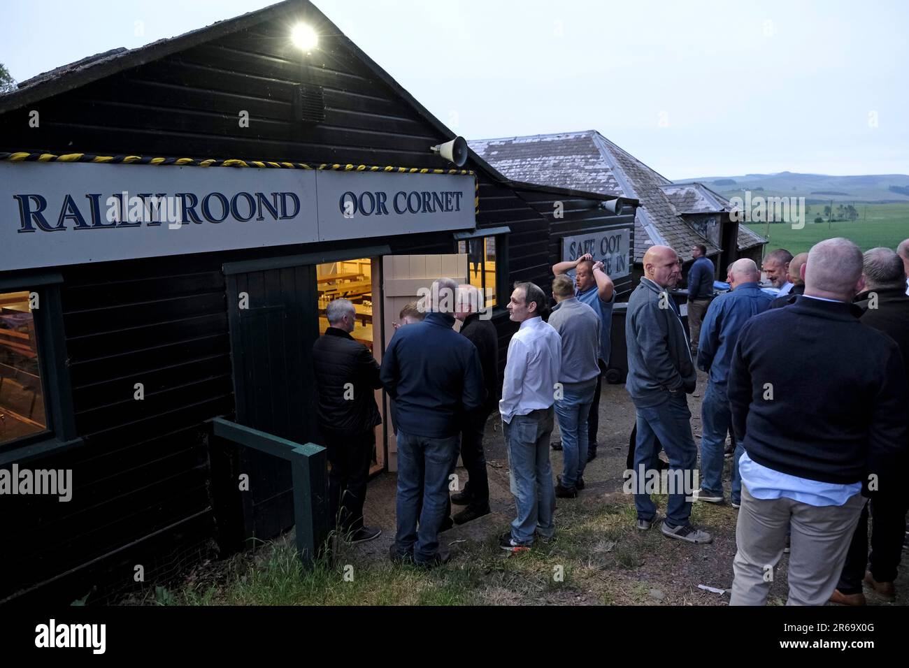 Hawick, UK. 08th June, 2023. Thursday 08 June 2023. Hawick Common ...