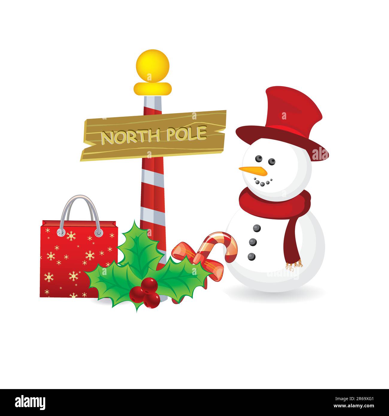 Christmas ornament pole Cut Out Stock Images & Pictures - Alamy