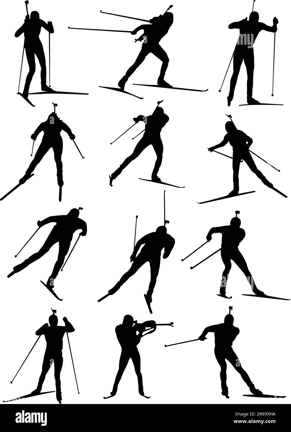 Biathlon Stock Vector Images - Alamy