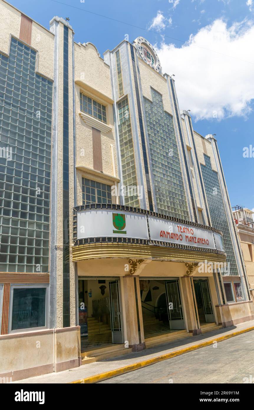 Teatro Armando Manzanero theatre building, Merida, Yucatan State ...