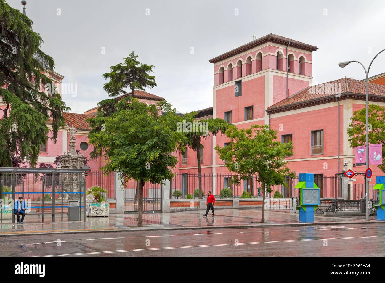 Madrid, Spain - June 06 2018: The Museo Municipal De Historia is an old ...