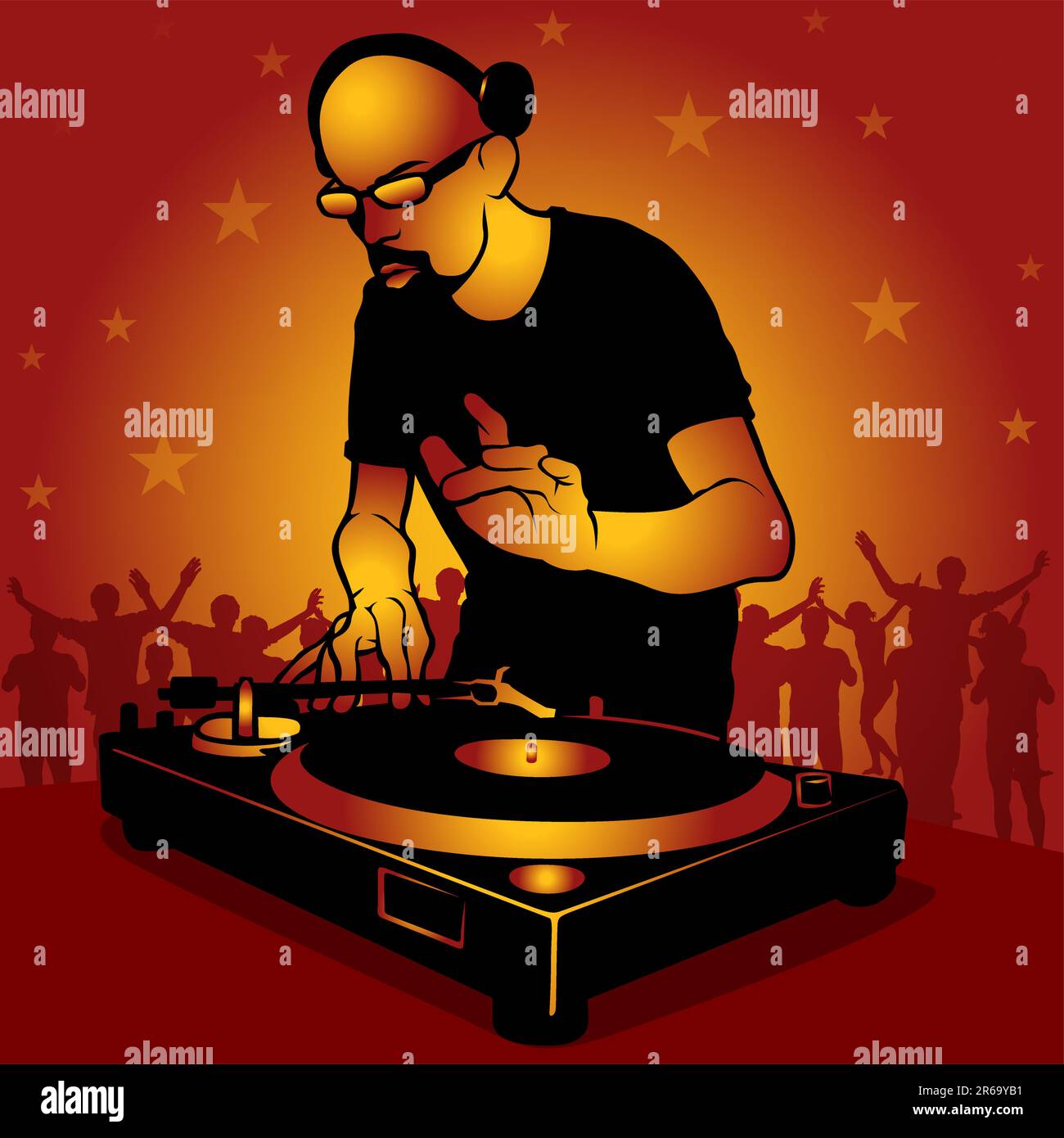 Coloured record Stock Vector Images - Alamy