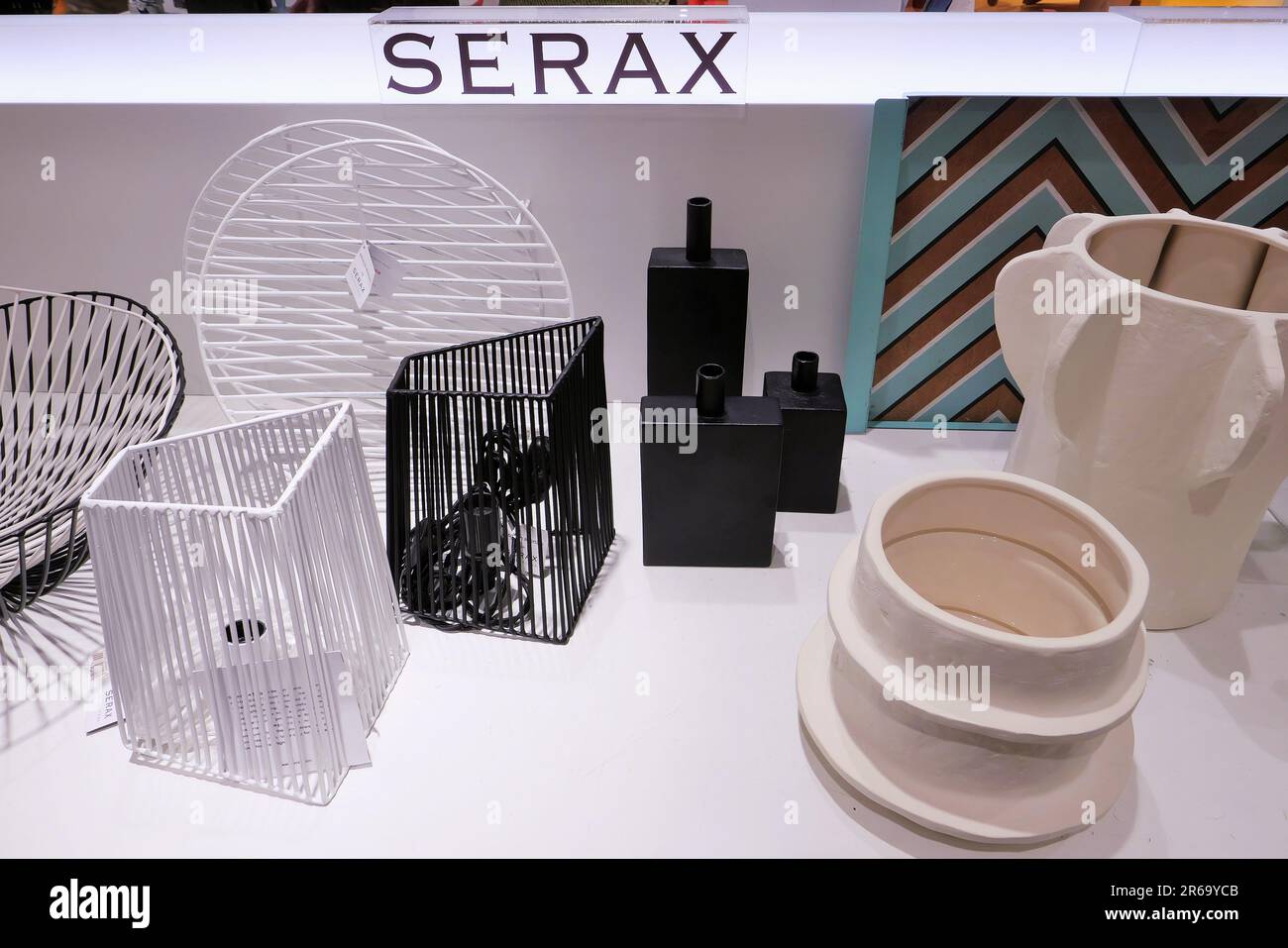 SERAX DESIGN OBJECTS FOR THE HOME ON DISPLAY INSIDE THE FASHION STORE ...