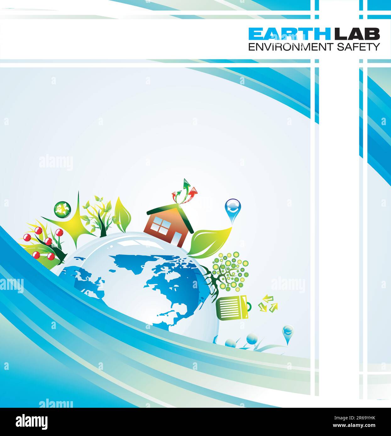 Abstract Environmental Earth concept background Stock Vector Image ...