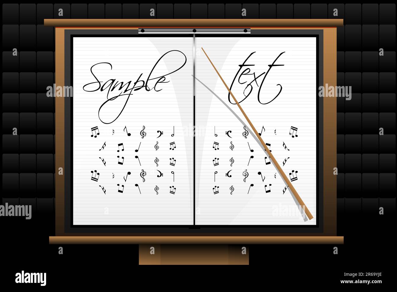 Sample stick Stock Vector Images - Alamy