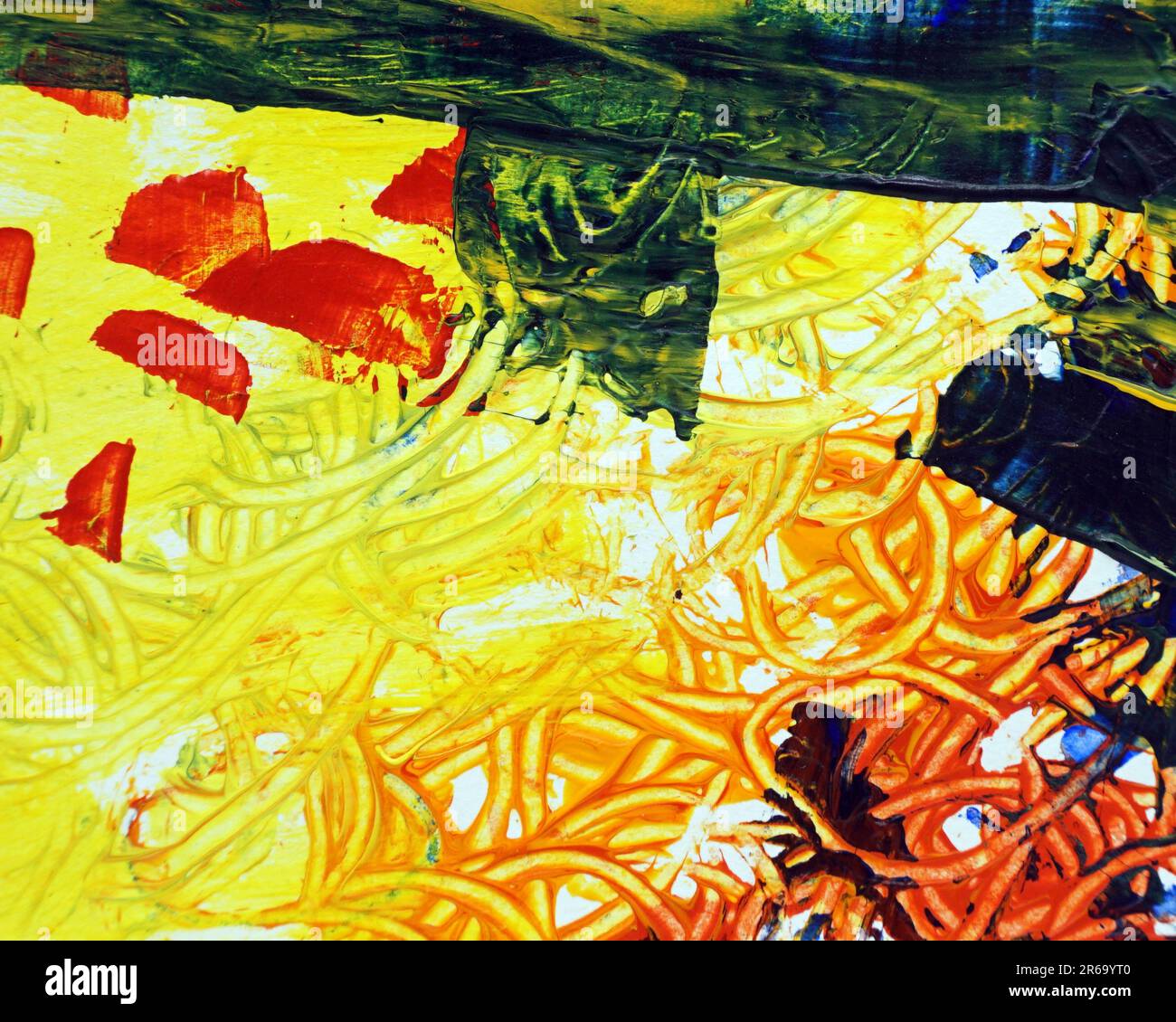 textured colorful abstract oil painting background Stock Photo - Alamy