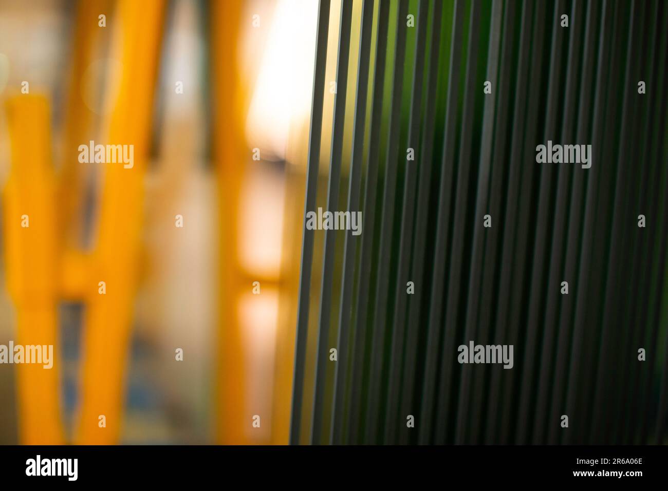 A manufacturing environment producing PVC windows in a factory Stock ...