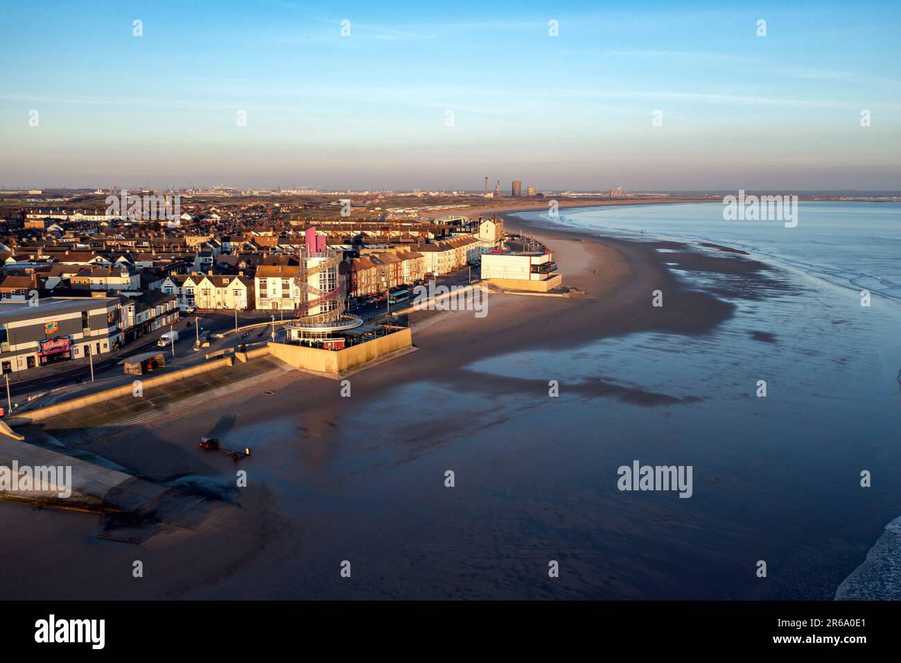 Redcar beach in tees valley hi-res stock photography and images - Alamy