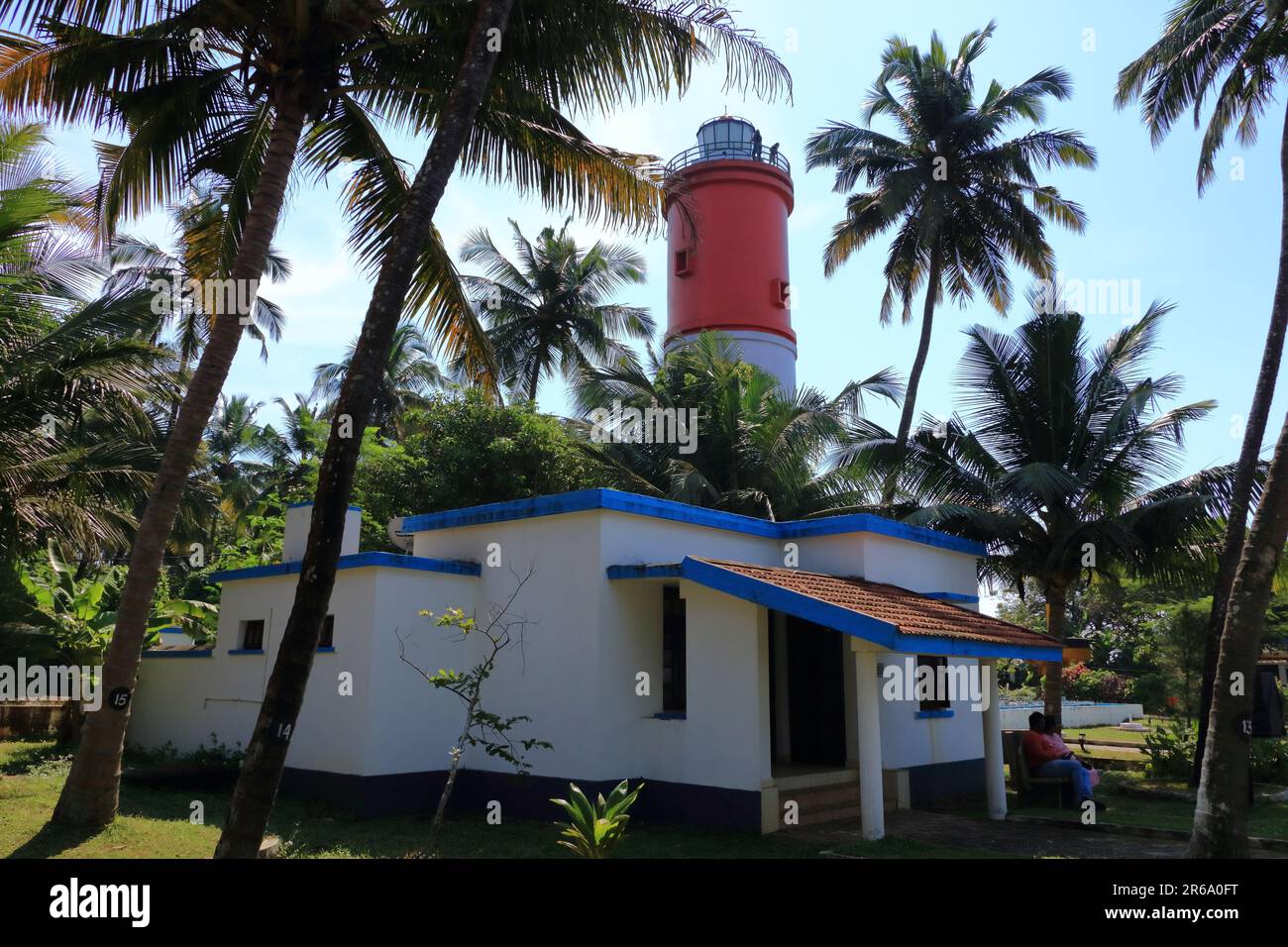 the Kannur lighthouse in Kerala state, India Stock Photo - Alamy