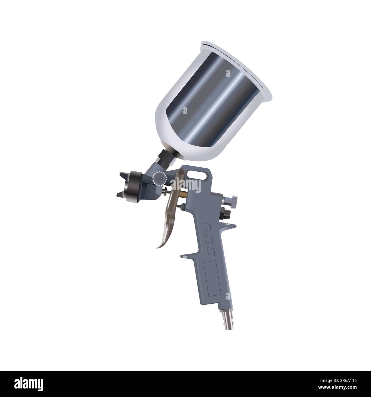 Spray gun Stock Vector Images - Alamy