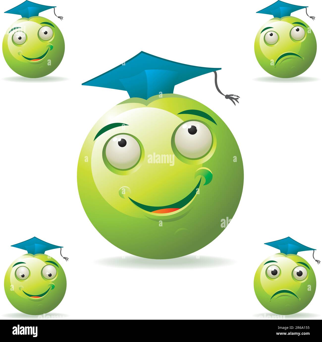 Green mascot Stock Vector Images - Alamy