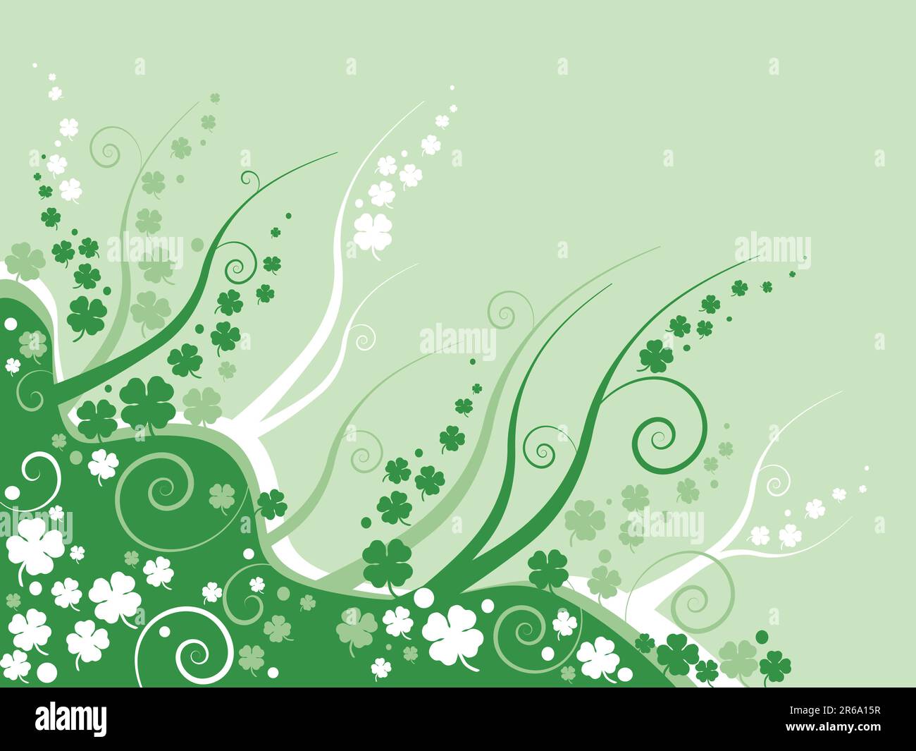 European greenery Stock Vector Images - Alamy