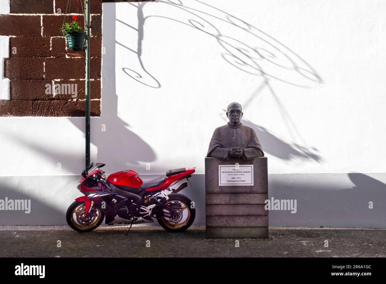 Monumento to dr francisco fulgencio andrade hi-res stock photography ...