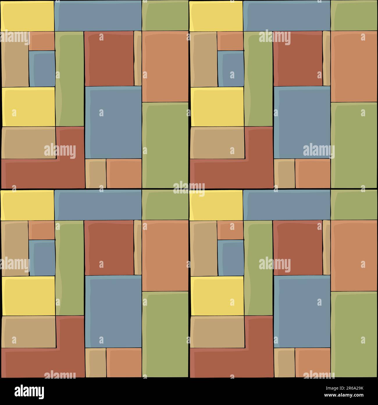 A colored tile seamless pattern for backgrounds and wallpaper Stock ...