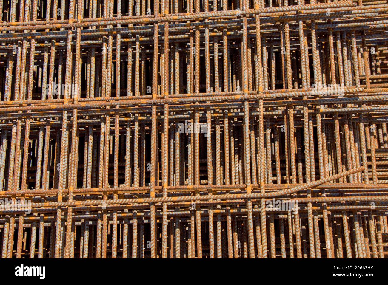 Iron bars reinforcement concrete bars for construction Stock Photo - Alamy