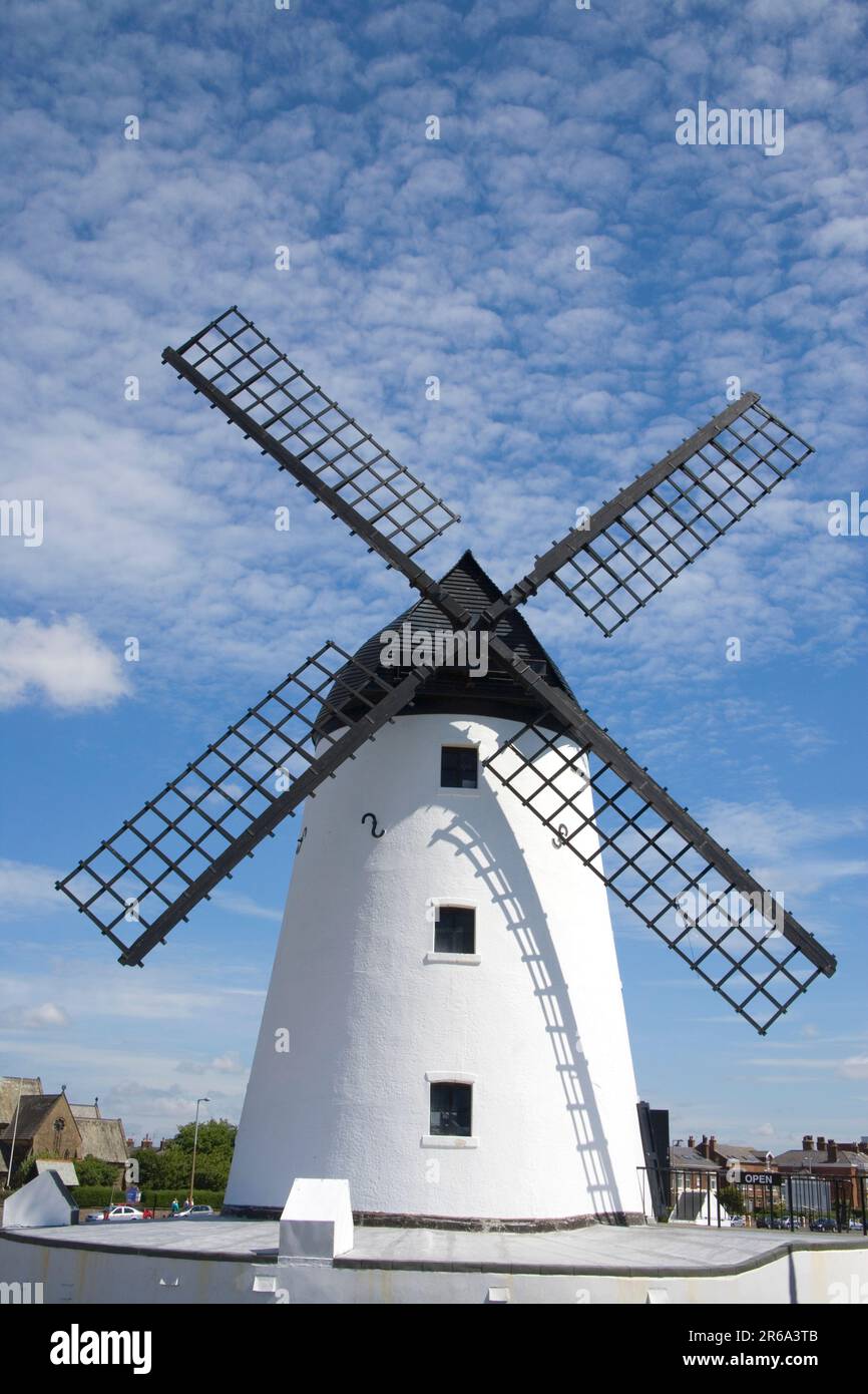Lytham st annes windmill lancashire Stock Photo - Alamy