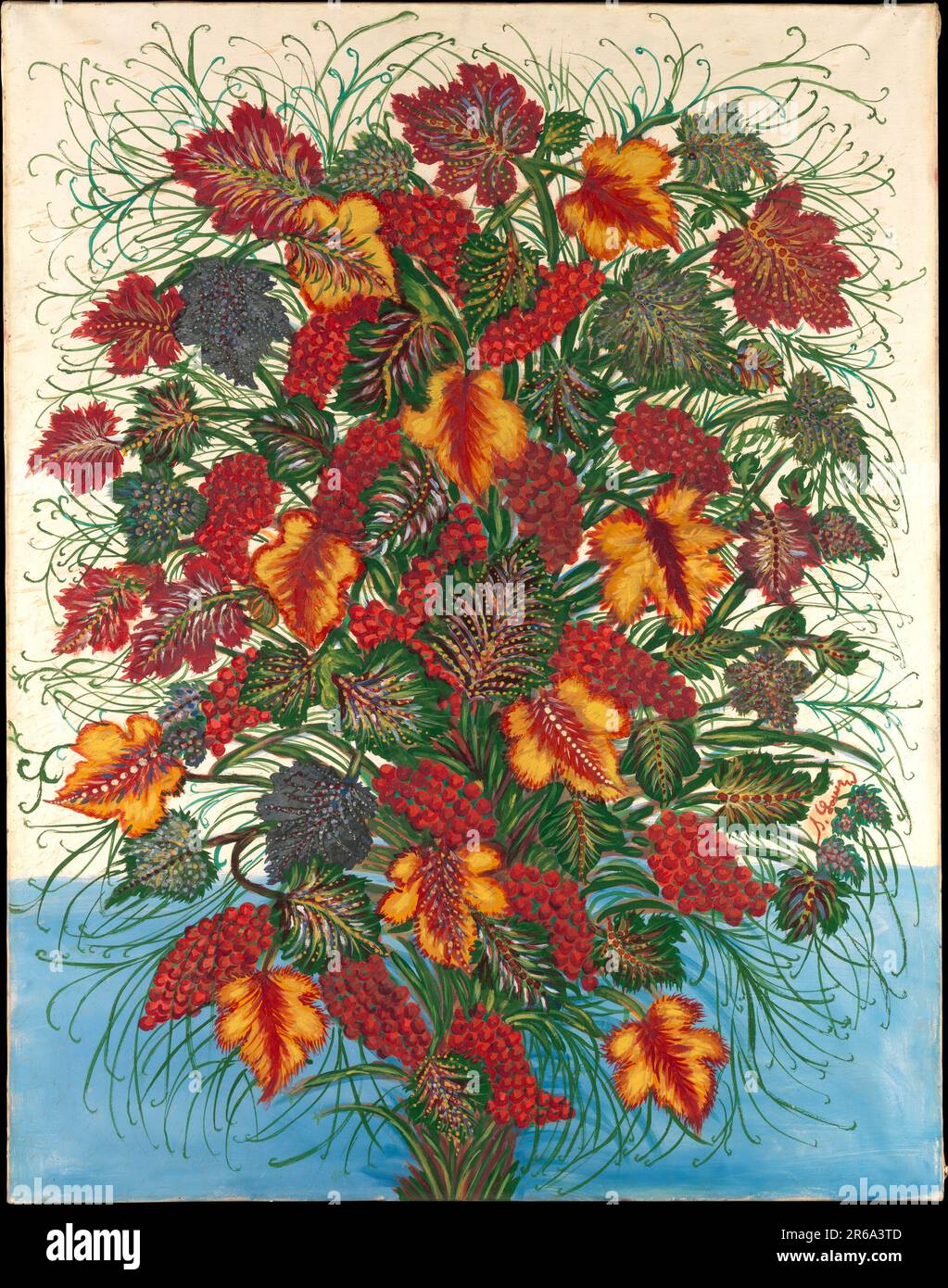 Séraphine Louis (French, 1864–1942)The Large Bouquet - c1907 Stock ...