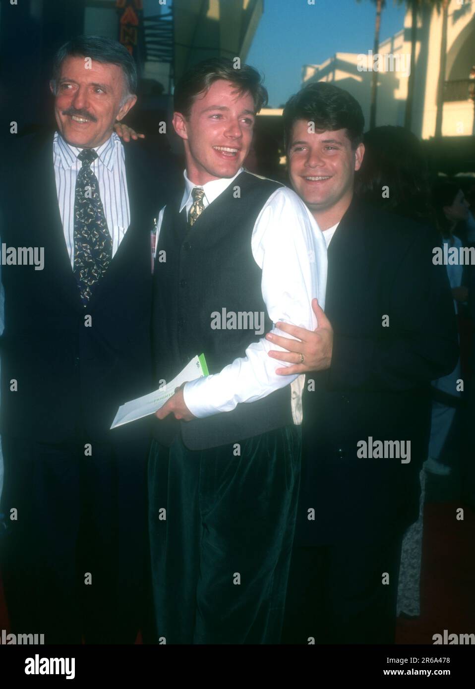 Universal City, California, USA 17th July 1996 (L-R) Actor Jon Astin ...