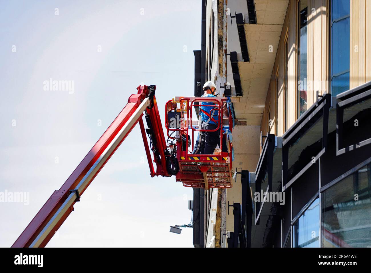 Cherry picker drill hi-res stock photography and images - Alamy