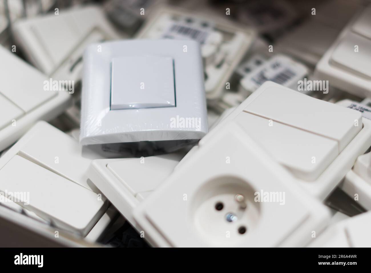 Store socket switch display hi-res stock photography and images - Alamy