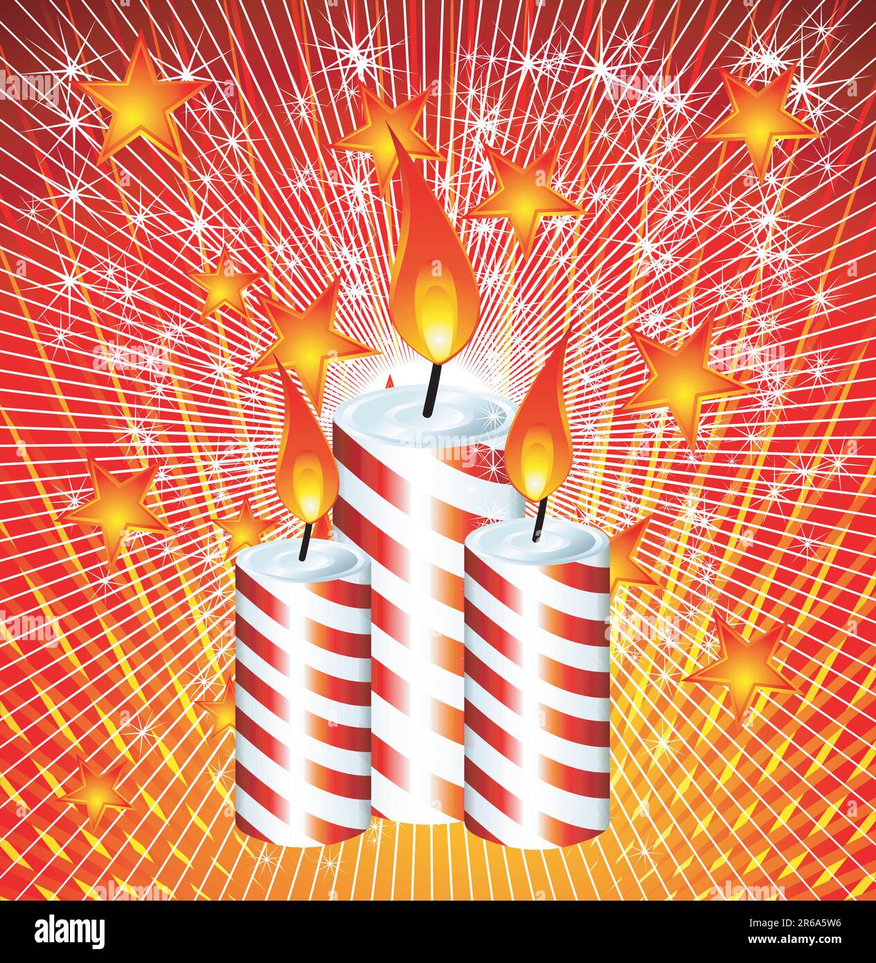 Fire ribbon Stock Vector Images - Alamy