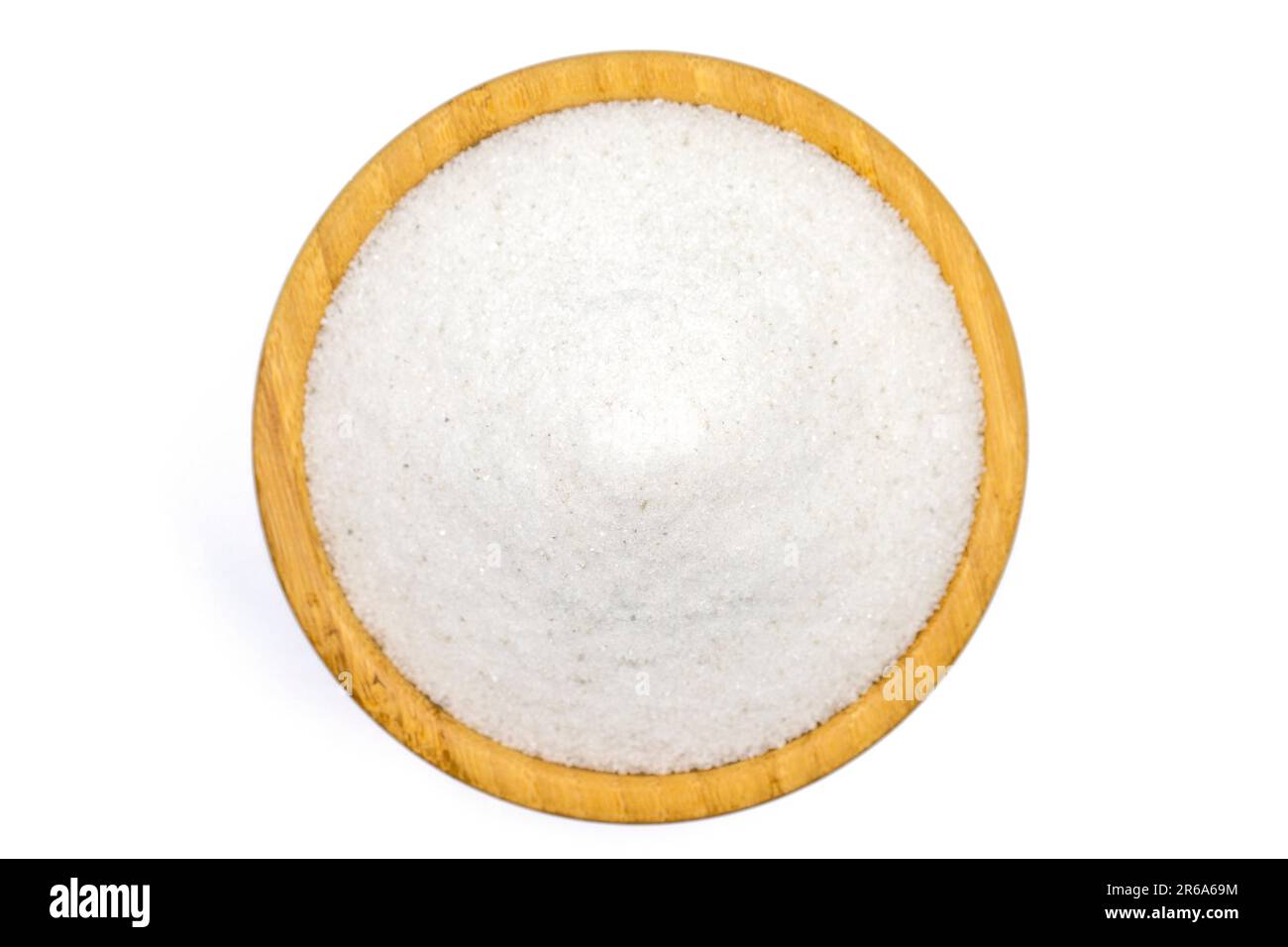 Natural minaret crystal non-iodized grinding salt isolated on white ...