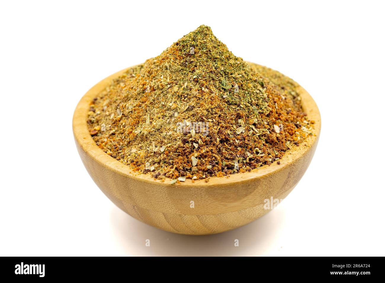 Mixed spice. Spices prepared with a mixture of mint, fenugreek flour ...