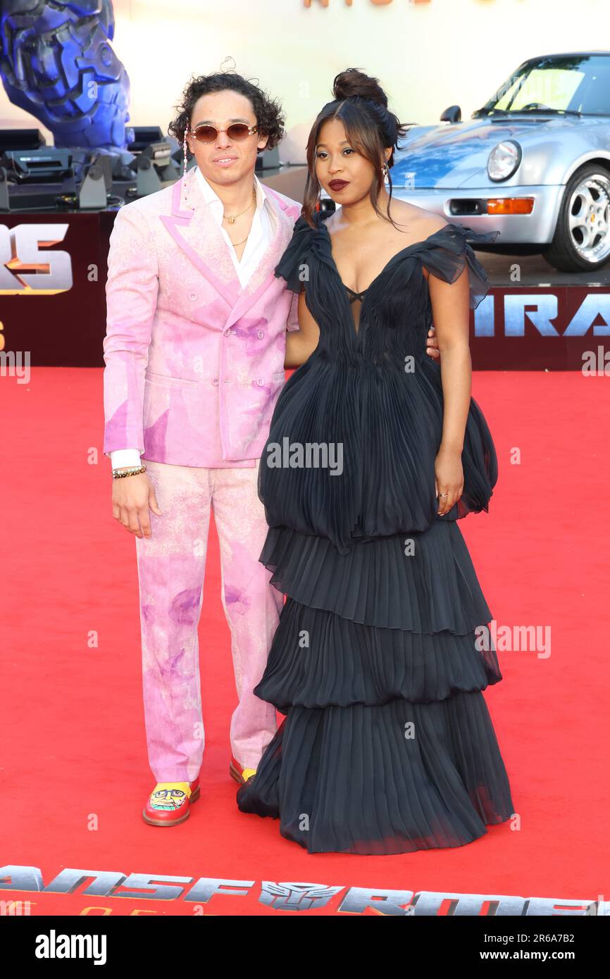 Anthony ramos and dominique fishback hi-res stock photography and ...