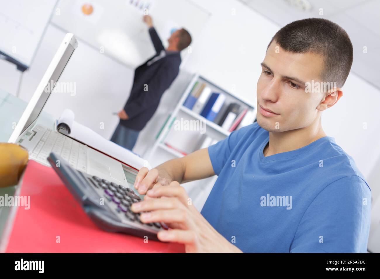 Calculator money expense calculations hi-res stock photography and ...